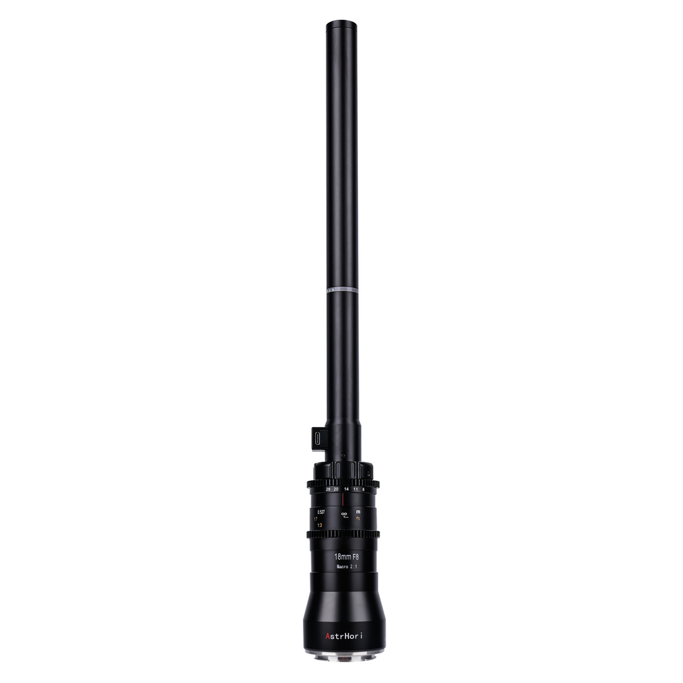 18mm F8 (APS-C) Macro Probe Lens for E/FX/EOS-R/L/M43/Z/EF – AstrHori