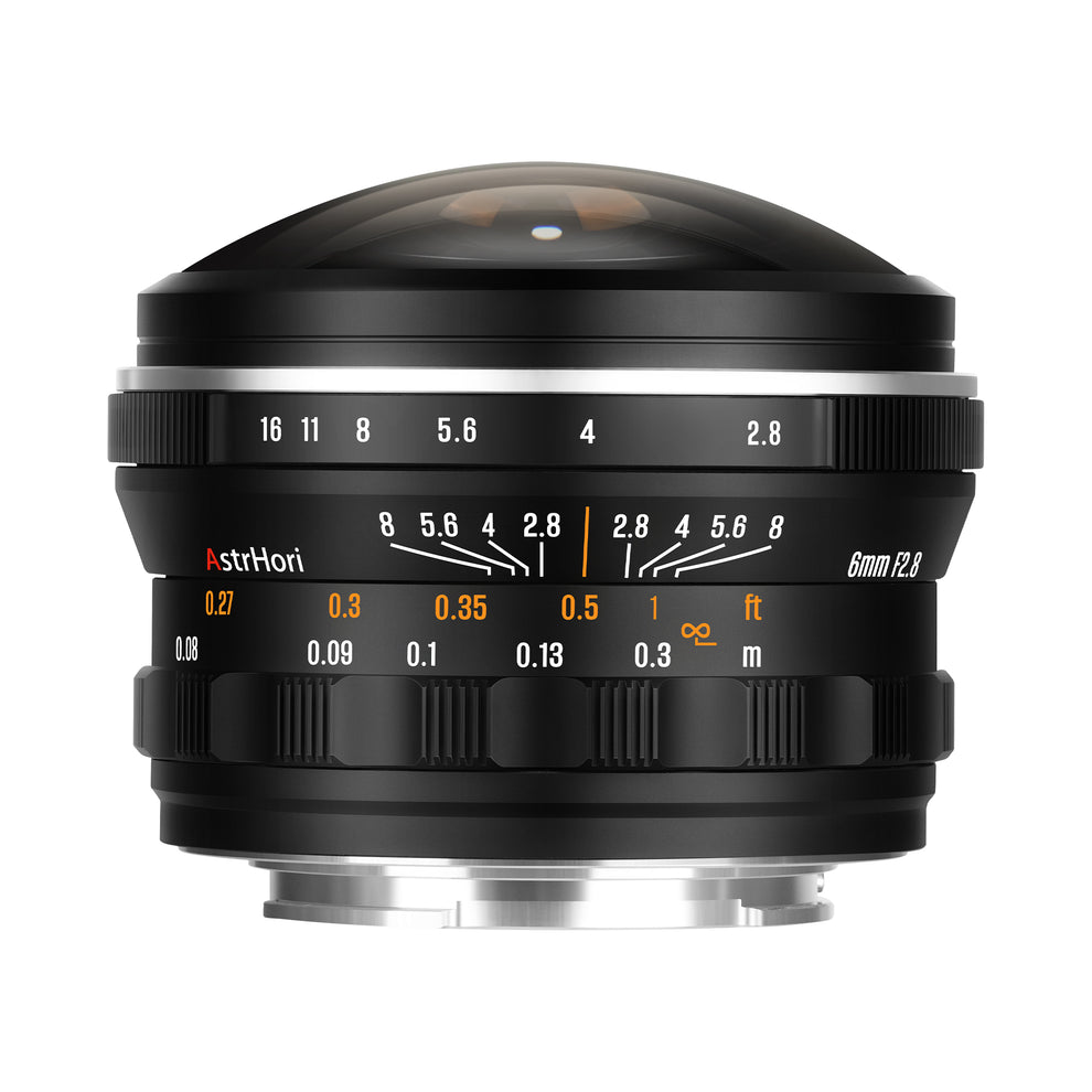 MF 6mm F2.8 Full-frame Circular Fisheye Lens for E/L/RF/Z – AstrHori