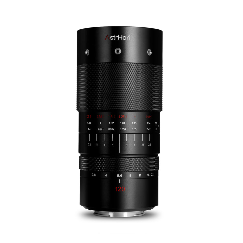 MF 120mm F2.8 Full-frame Macro Lens for E/RF/Z/L/EF – AstrHori
