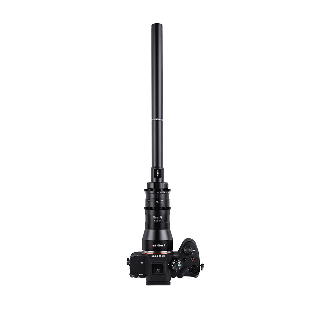 18mm F8 (APS-C) Macro Probe Lens for E/FX/EOS-R/L/M43/Z/EF – AstrHori