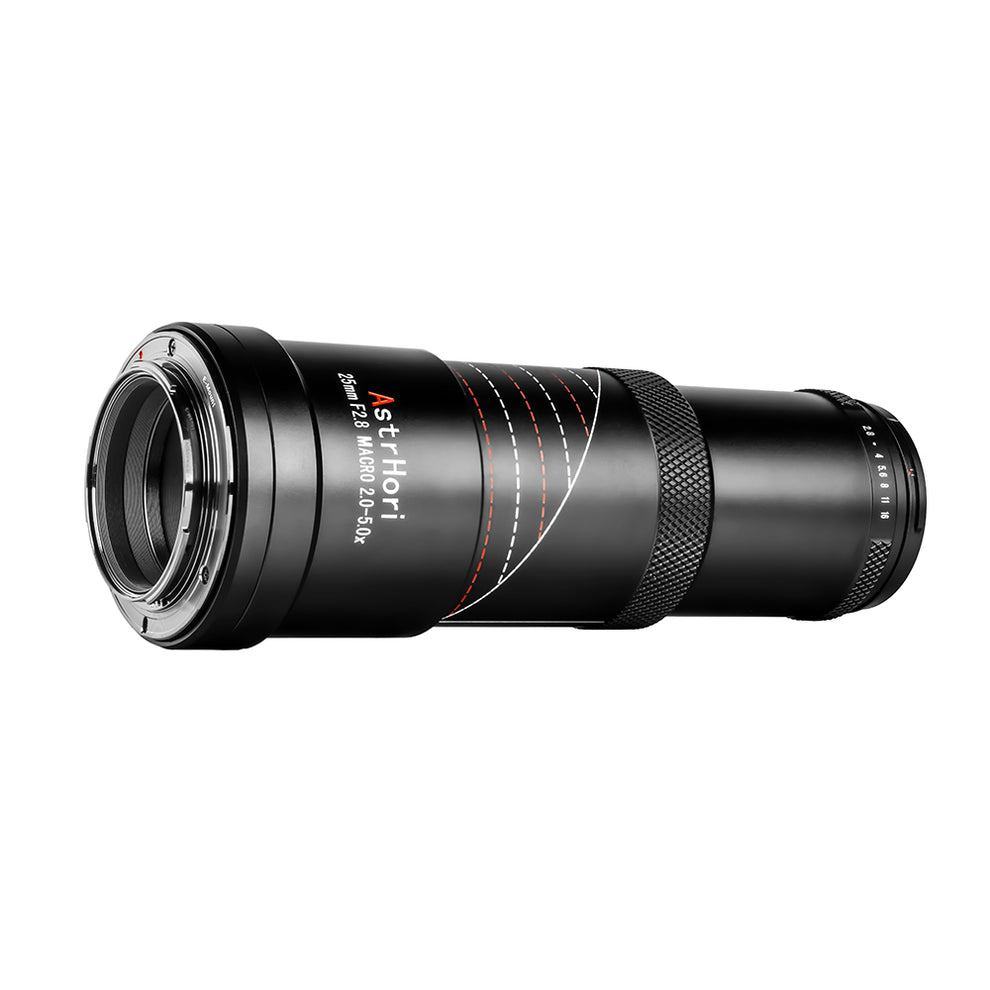 MF 25mm F2.8 Full-frame Ultra Macro Lens for E/L/RF/Z/FX – AstrHori