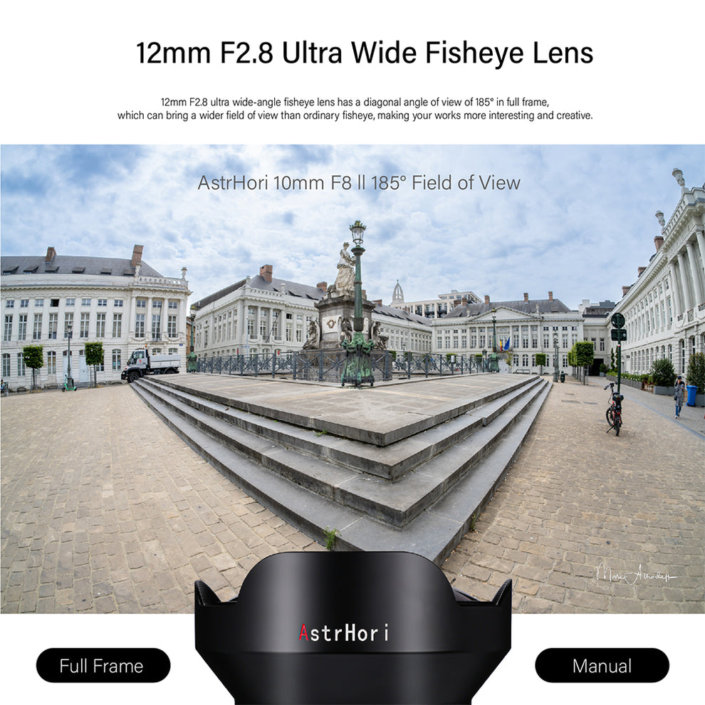 MF 12mm F2.8 Full-frame Fisheye Lens for E/Z/R/L – AstrHori