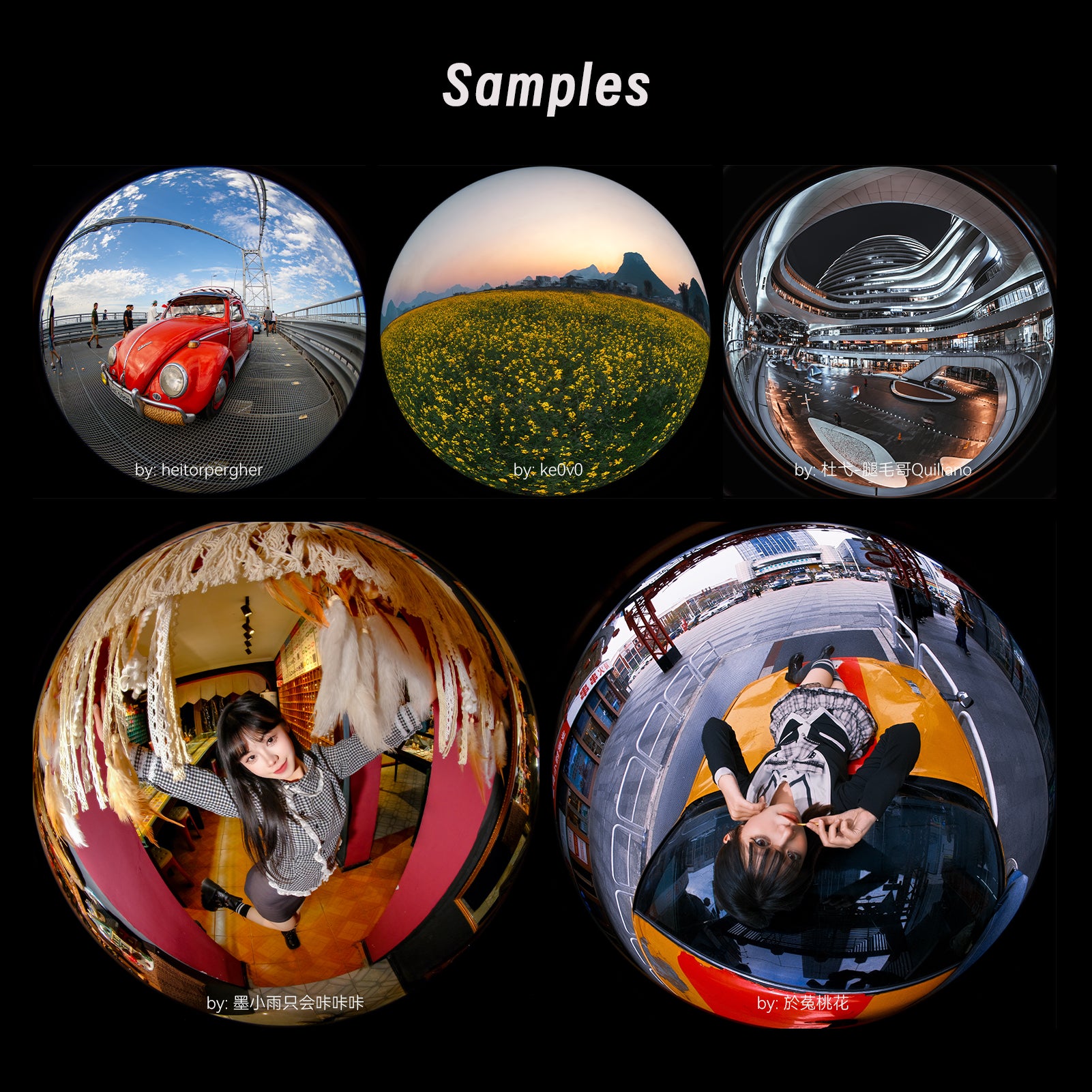 MF 6.5mm F2 APS-C Fisheye Lens for E/FX/EOS-R/M43/Z – AstrHori