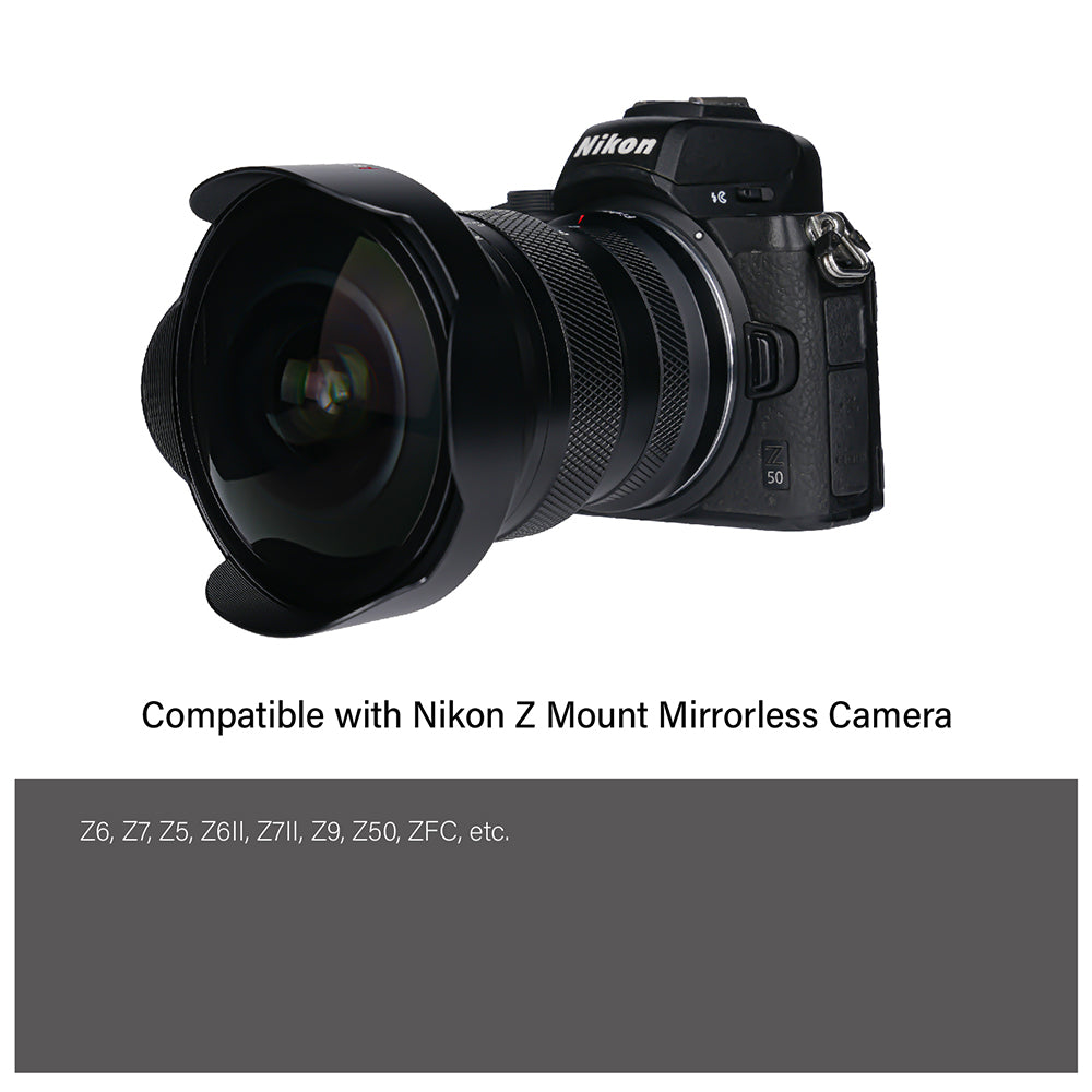 MF 12mm F2.8 Full-frame Fisheye Lens for E/Z/R/L – AstrHori