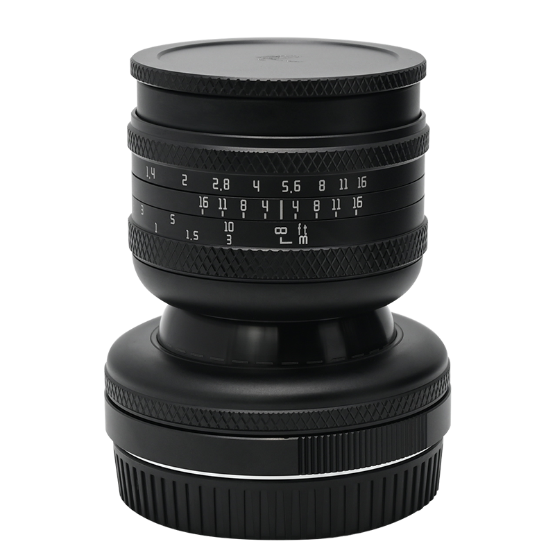 MF 50mm F1.4 Full-frame Tilt Lens for E/FX/EOS-R/L/Z – AstrHori